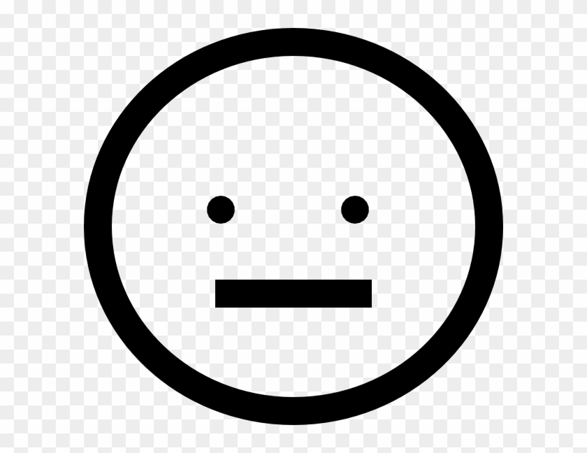 Smile So So Black Clip Art At Clker Com Vector Clip - Angry Emoji Black ...