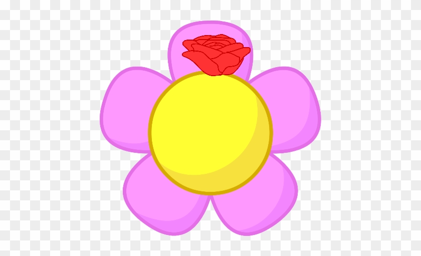 Hawaii Flower Body - Battle For Dream Island Flower - Full Size PNG ...