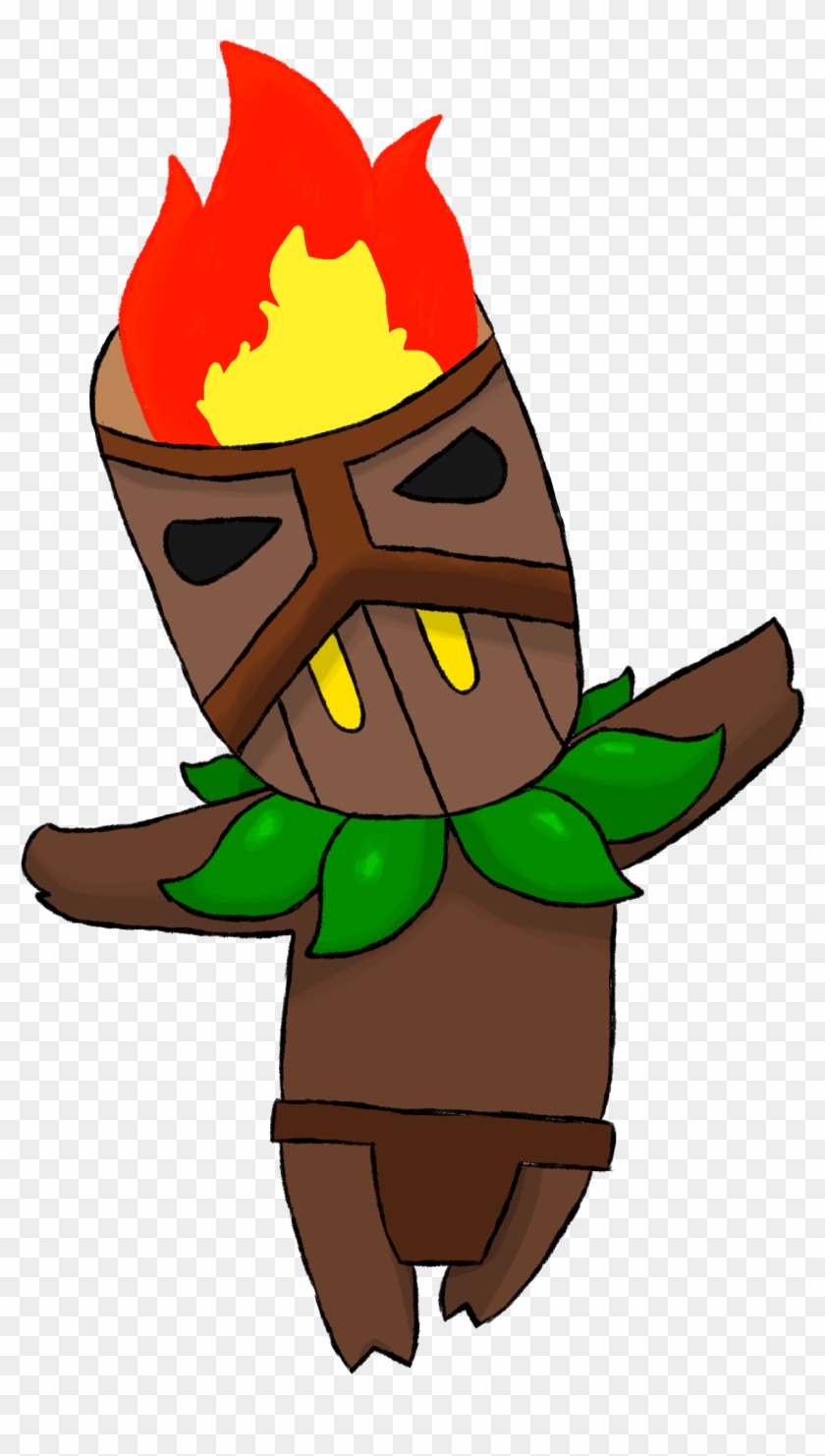 The Tiki Pokemon By Sauriogagarin - Illustration - Full Size PNG ...