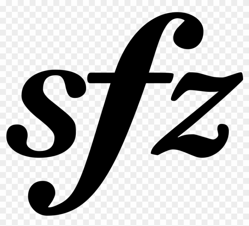 Sfz Music - Free Transparent PNG Clipart Images Download
