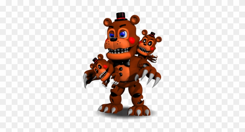 Nightmare Toy Freddy By Riolufazbear - Fnaf World Nightmare Freddy ...