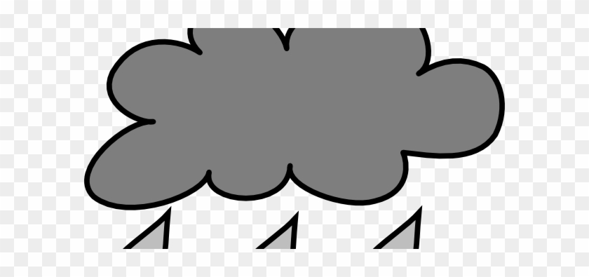 Rain Cloud Outline Clipart - Full Size PNG Clipart Images Download