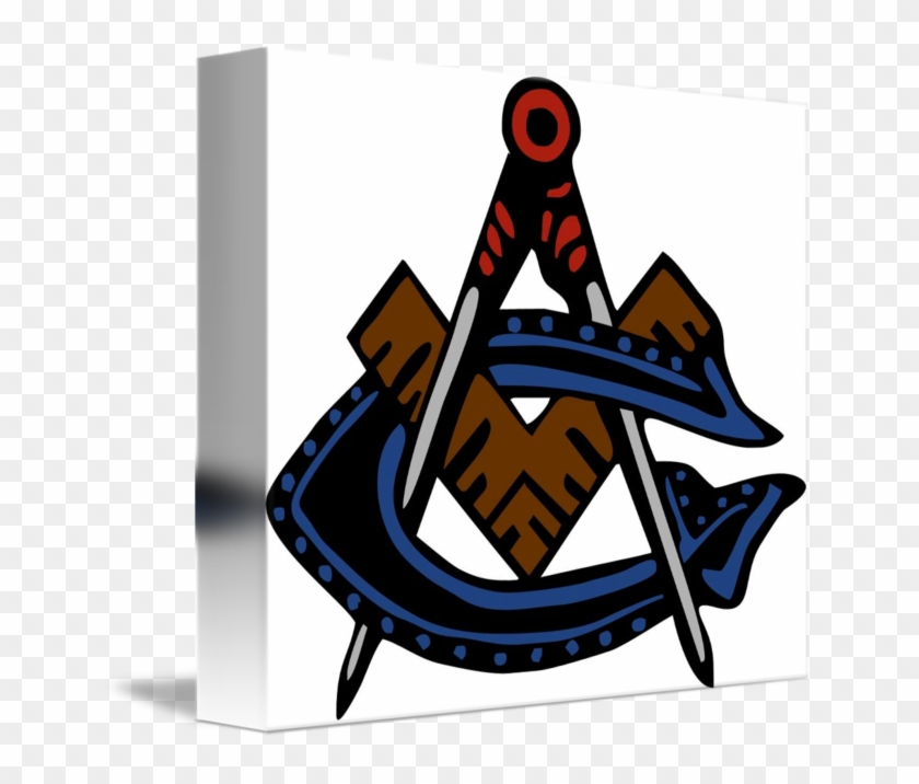 Pha Square And Compass Large Mug - Full Size PNG Clipart Images Download