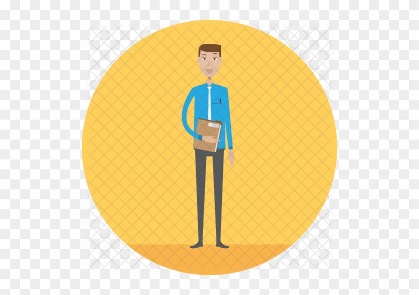 Secretary Icon - Standing - Full Size PNG Clipart Images Download