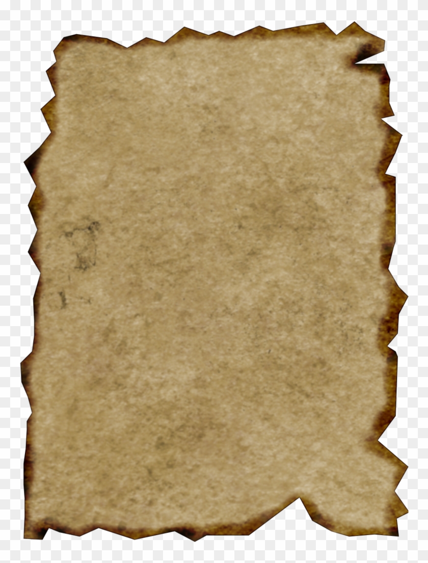 Parchment Burnt Edge By Captainjackharkness - Vellum - Full Size PNG ...