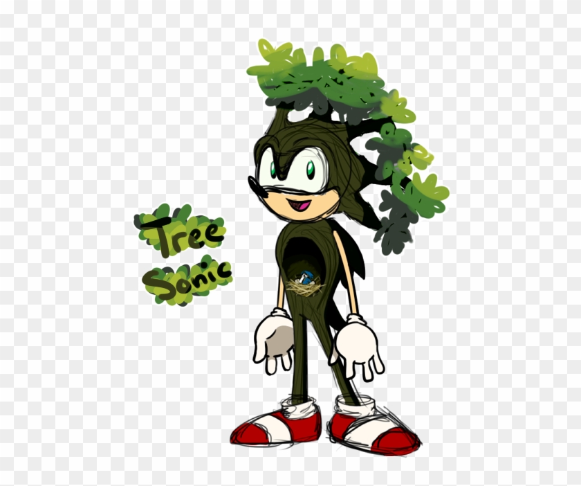 Tree Sonic By 3colorswirl - Cartoon - Free Transparent PNG Clipart ...