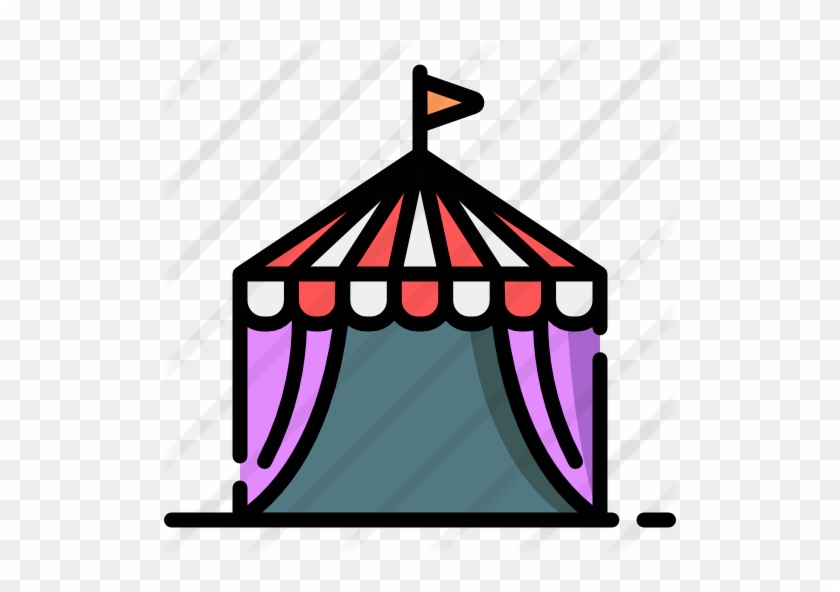 Circus Tent - Building - Full Size PNG Clipart Images Download
