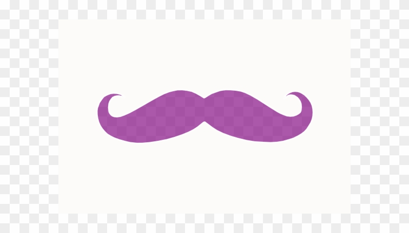 Purple Mustache Transparent Background - Full Size PNG Clipart Images ...