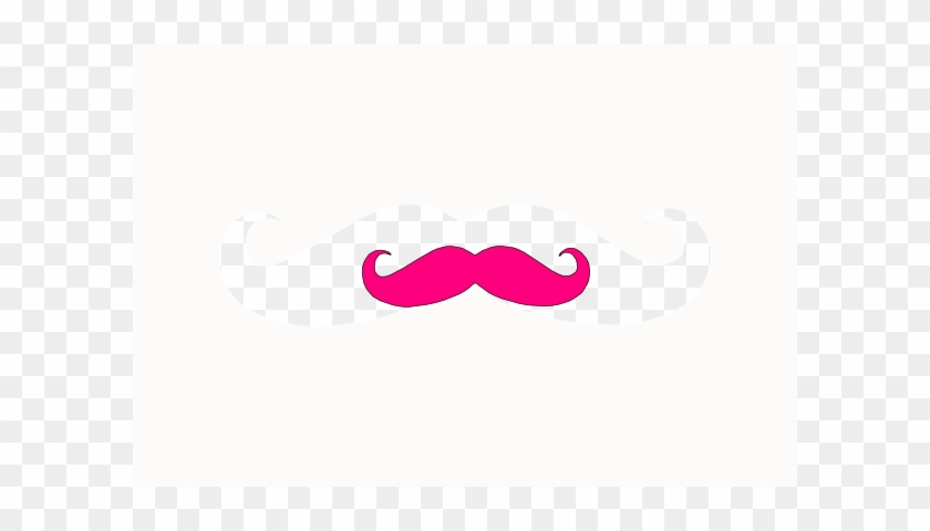 Black And Pink Mustache - Full Size PNG Clipart Images Download
