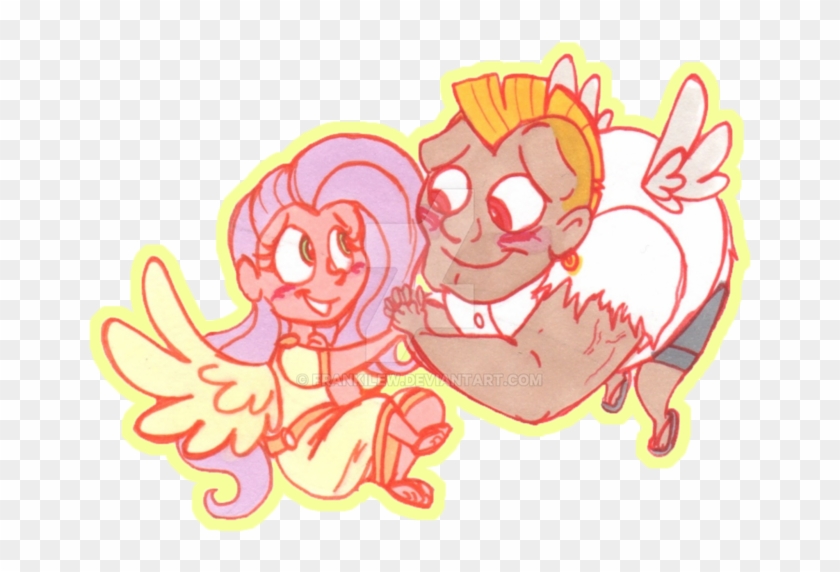 Frankilew, Blushing, Bulk Biceps, Cherub, Chibi, Cute, - Cartoon - Full ...