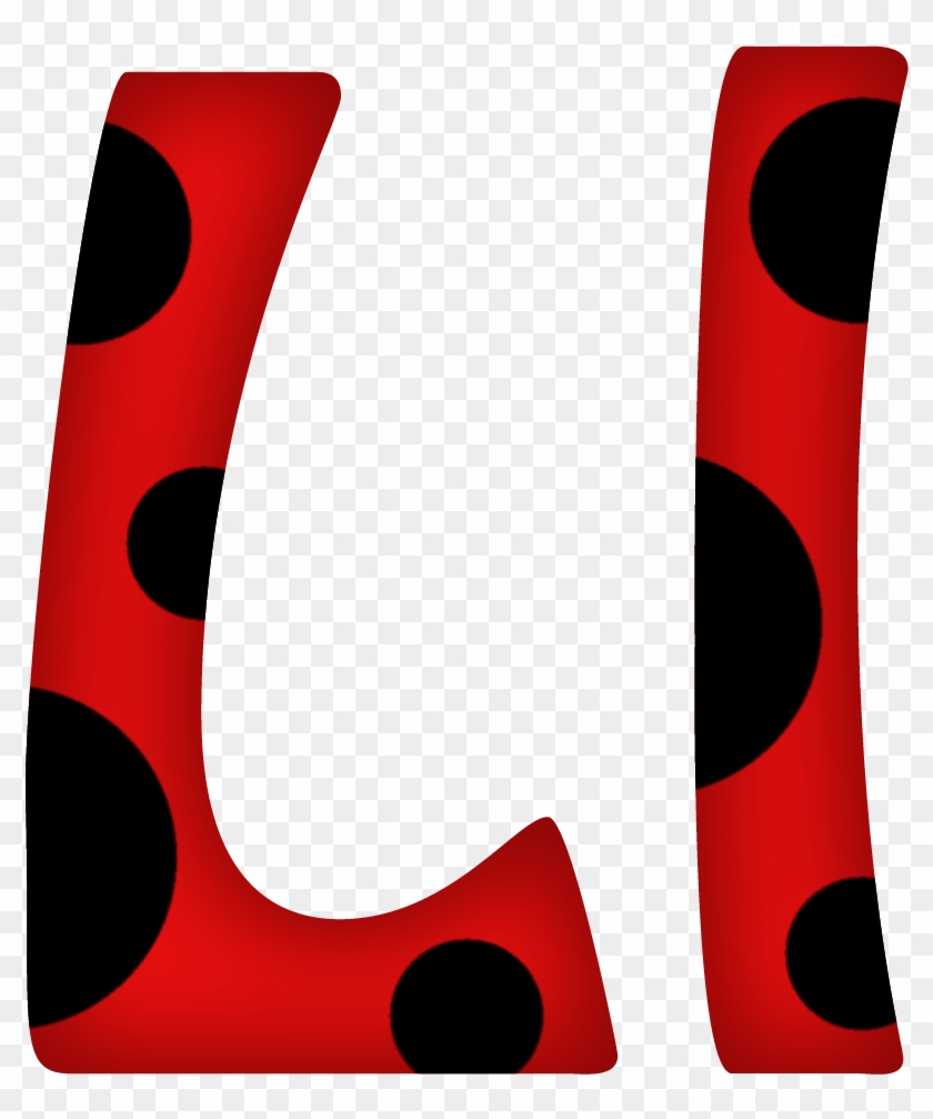 Flores Y Letras Para Decoupage - Ladybug Letters - Full Size PNG ...