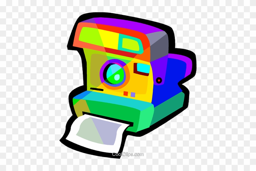 Deluxe Polaroid Camera Clipart Polaroid Camera Royalty - Clip Art ...