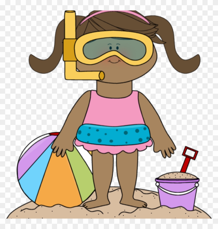 Kids Summer Clipart Summer Kids Clip Art Summer Kids - Girl At The ...