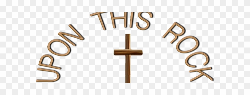 Stare Clipart Jesus - Upon This Rock Clipart - Full Size PNG Clipart ...