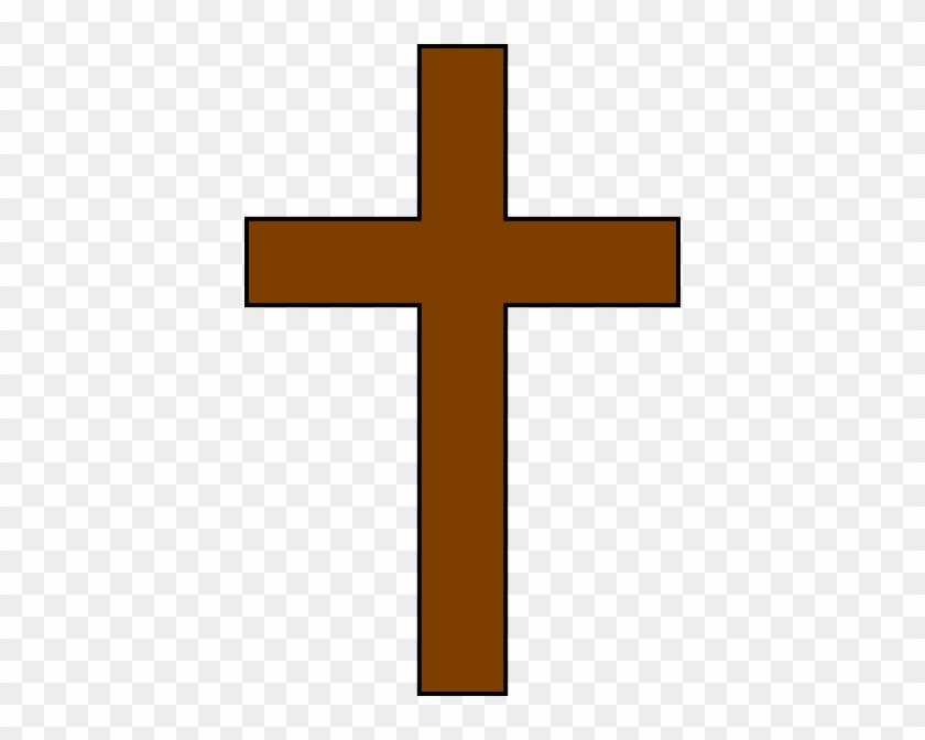 Brown Cross - Full Size PNG Clipart Images Download