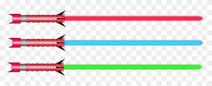 Free Lightsaber Single - Star Wars Border - Full Size PNG Clipart Images Download