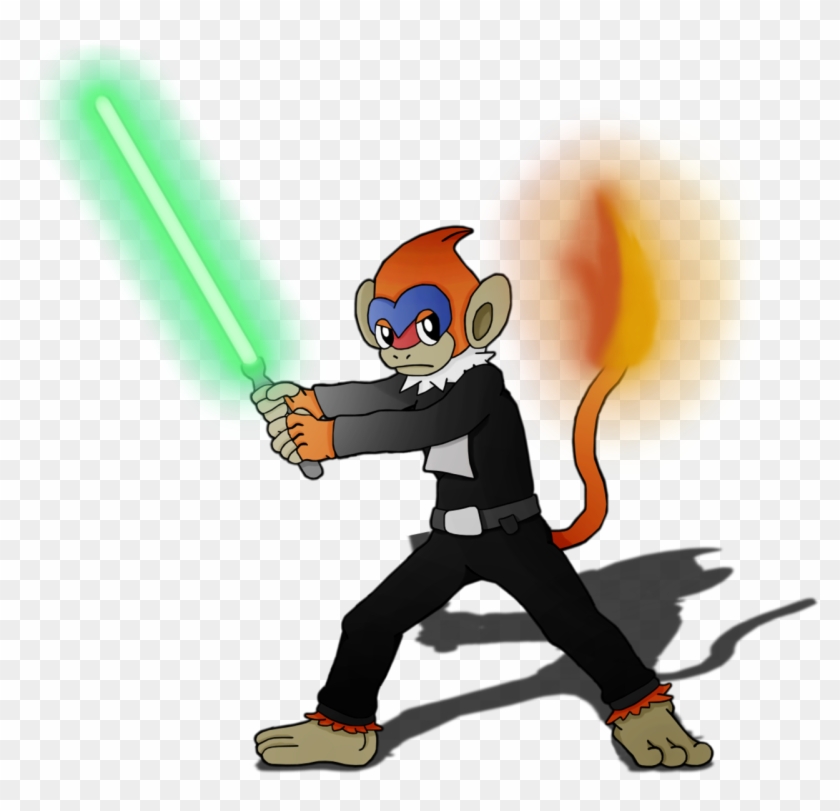 Monferno As Luke Skywalker By Pokemon-traceur - Luke Skywalker Pokemon ...