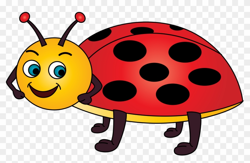 Cartoon Ladybird Clip Art - Clipart Lady Bird Cartoon - Full Size PNG ...