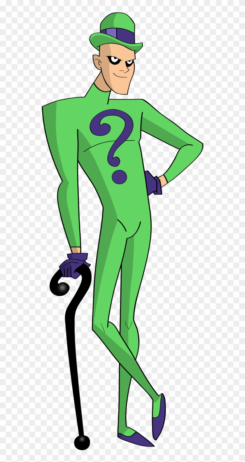 The Riddler By Dawidarte On Deviantart - Riddler Cartoon - Full Size ...