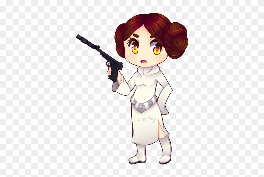 Leia Chibi Speedpaint By The Electric Mage - Star Wars Princess Leia ...