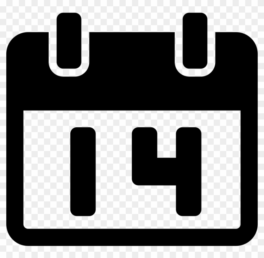 Day 14 On Calendar Daily Page Vector - Calendario Icono Svg - Full Size ...