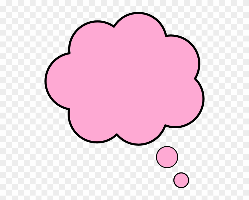 Speech Bubble Light Pink - Full Size PNG Clipart Images Download