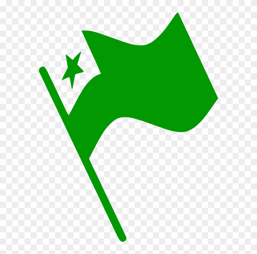 Esperanto Flag Waving - Esperanto Flag Waving - Full Size PNG Clipart ...