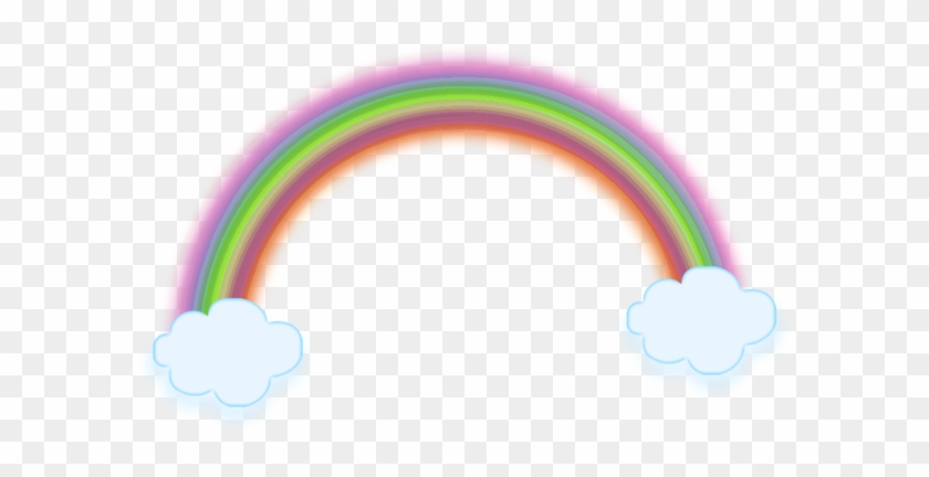 Rainbow And Clouds - Rainbow And Clouds - Full Size PNG Clipart Images ...