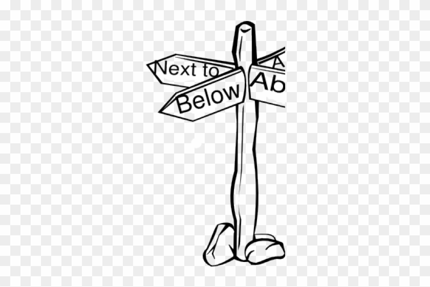 Direction Clipart Clip Art - Cross Roads Sign - Full Size PNG Clipart ...