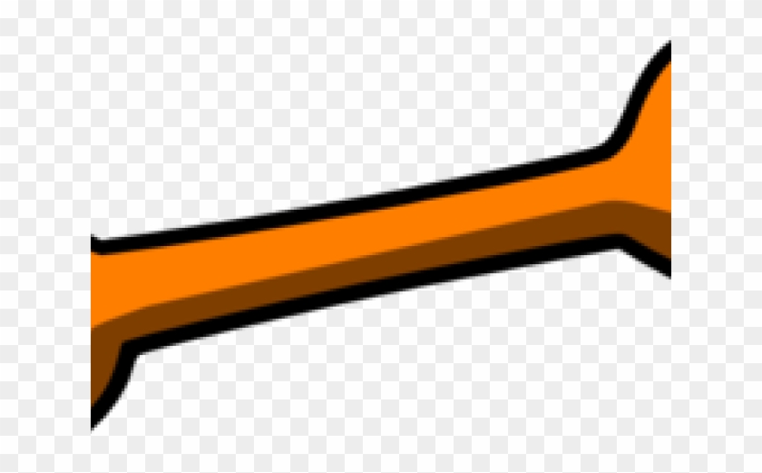 Bone Clipart Orange - Dog - Full Size PNG Clipart Images Download