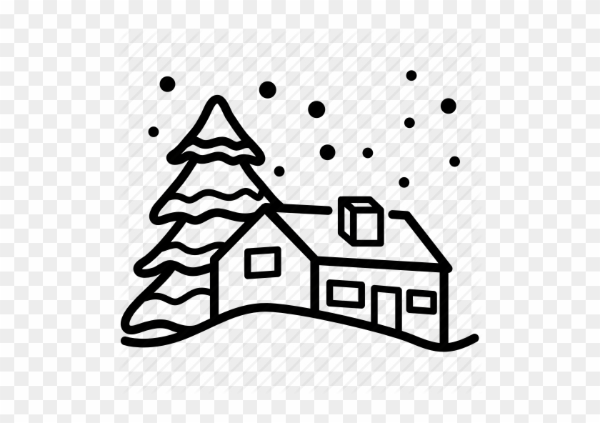 Christmas Decoration Outline By Bomsymbols Holidays - Christmas Day ...