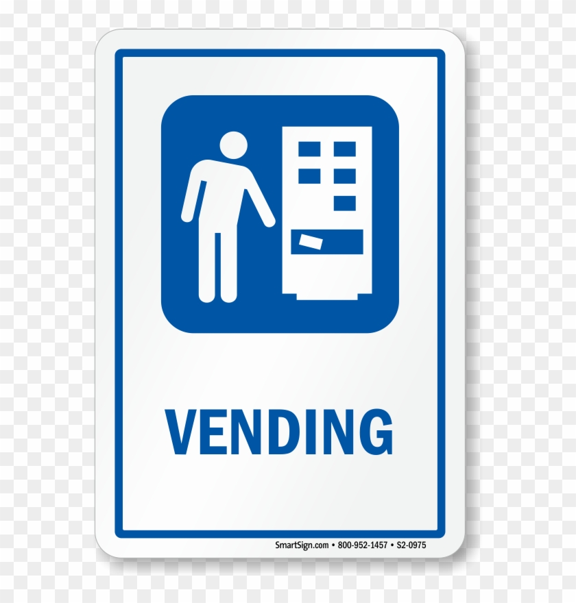 Vending Sign Vending Machine Symbol Sku S2 0975 Bathroom - Sign - Full ...
