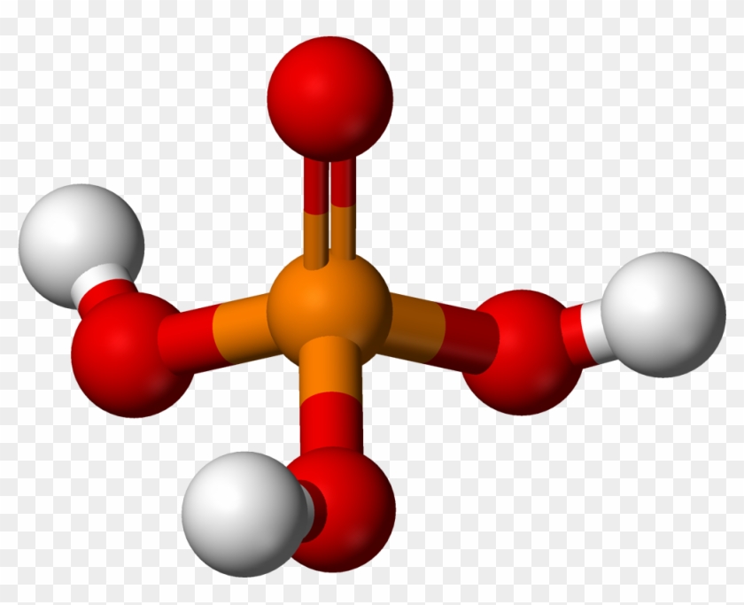 Chemistry Clip Acid - Phosphoric Acid 3d Model - Full Size PNG Clipart ...