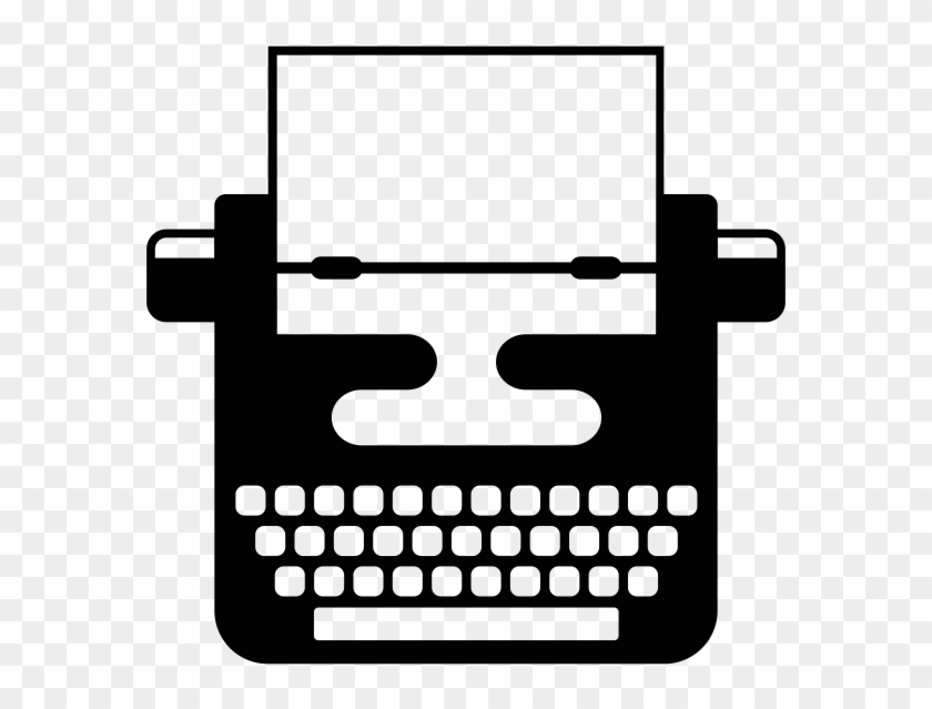 Typewriter Icon Transparent Background - Full Size PNG Clipart Images ...