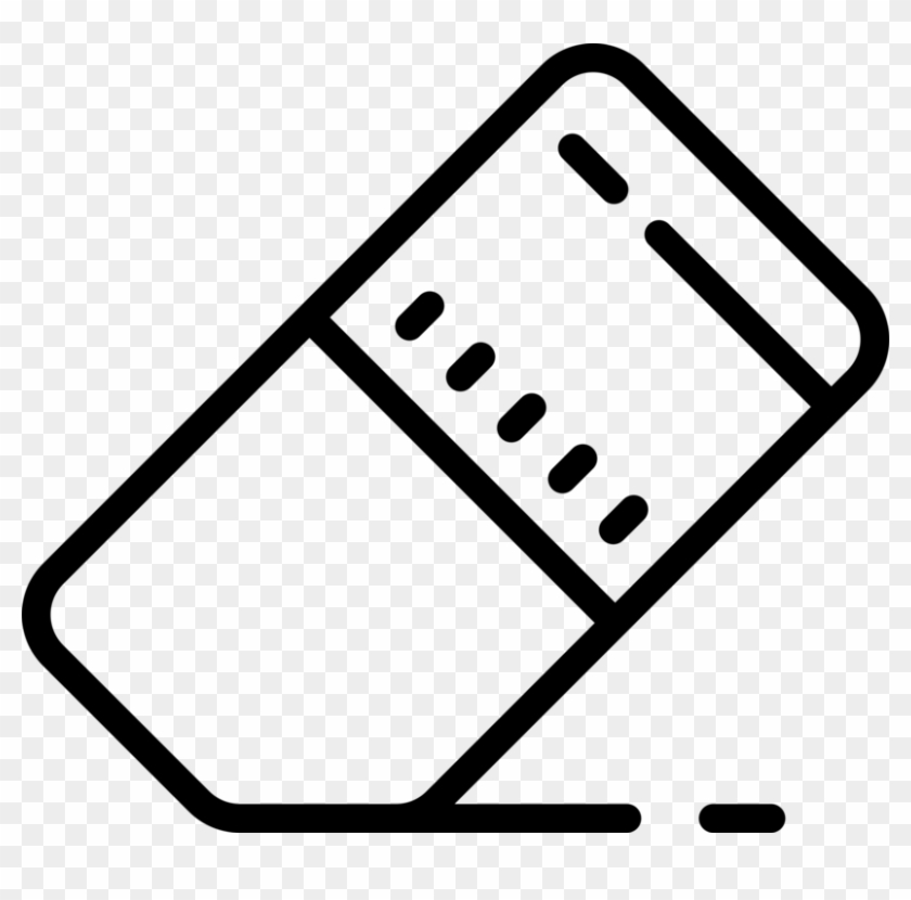 Eraser Drawing Paper Computer Icons Pencil - Clip Art Eraser - Full ...