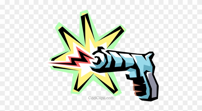 Toy Laser Gun Royalty Free Vector Clip Art Illustration - Illustration ...