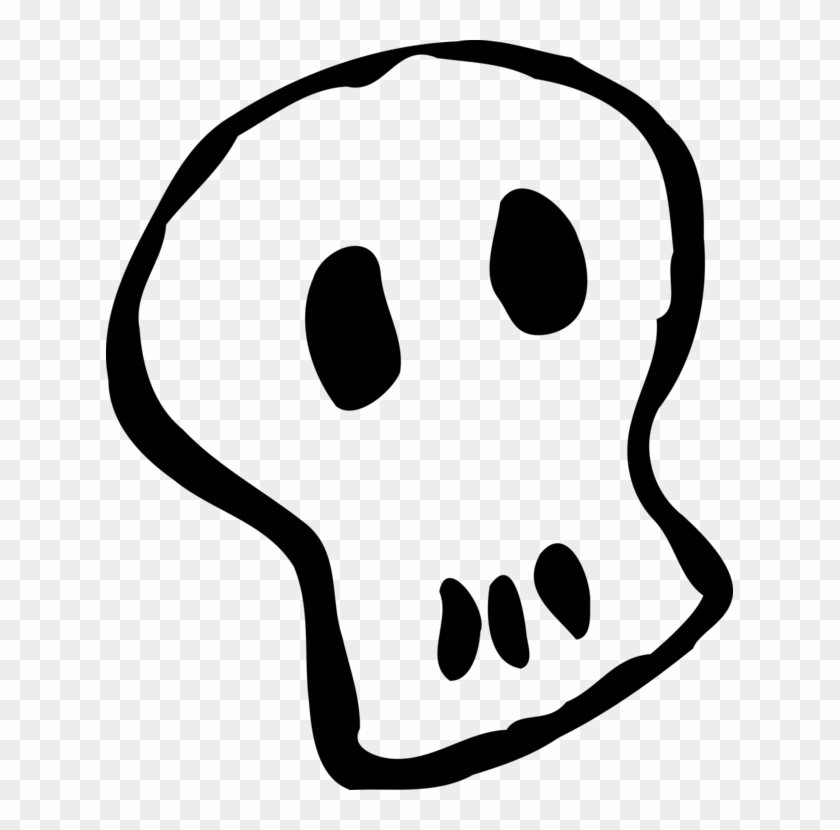 Drawing Line Art Paper Snout Skull - Drawing - Full Size PNG Clipart ...