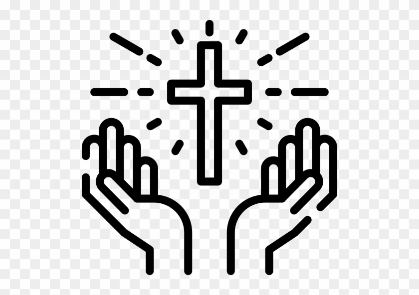 Cross Christian Png File - Christian Prayer Icon - Full Size PNG ...