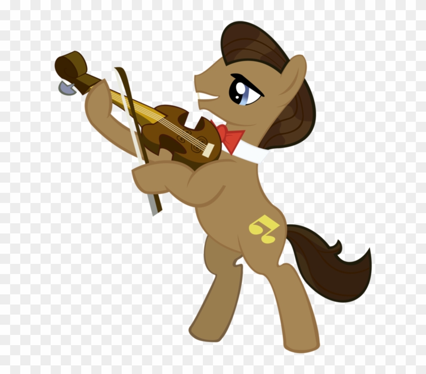 Animals Violin Players - Mlp Violist Pony - Full Size PNG Clipart ...