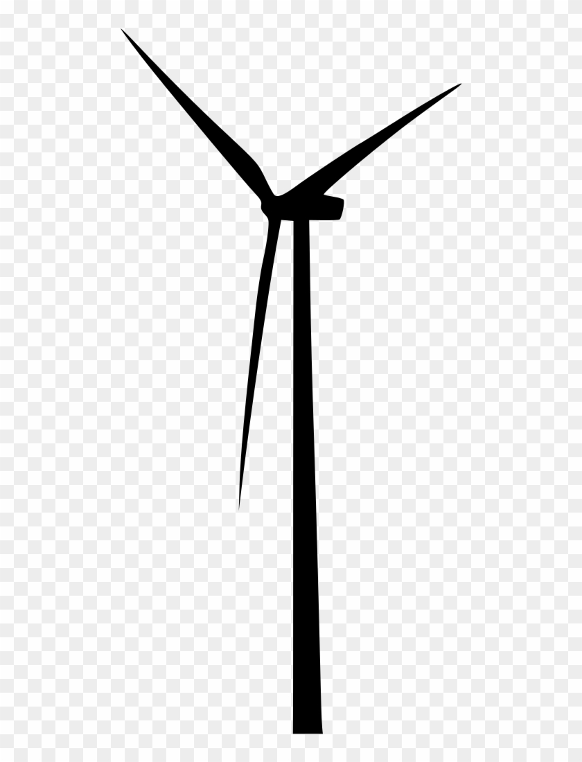 File - Wind Turbine - Svg - Simple Wind Turbine Drawing - Full Size PNG ...