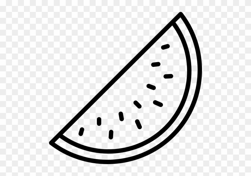 Watermelon Png File - Food Clip Art Black And White Watermelon - Full ...