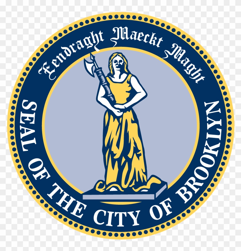 Presented By - Brooklyn Kings County Flag - Full Size PNG Clipart ...