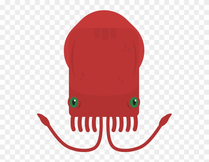 Animalcolossal Squid - Illustration - Full Size PNG Clipart Images Download