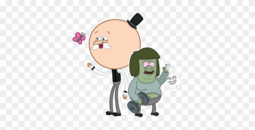 Regular Show Muscle Man Png - Regular Show - Full Size PNG Clipart ...