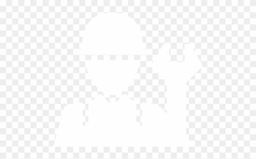 Safety - Ppe White Icon In Png - Full Size PNG Clipart Images Download