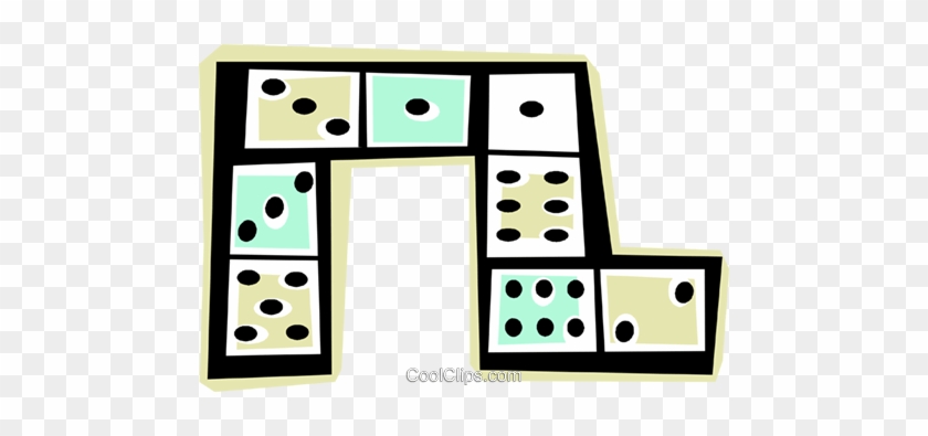 Dominos Royalty Free Vector Clip Art Illustration - Clip Art - Free ...