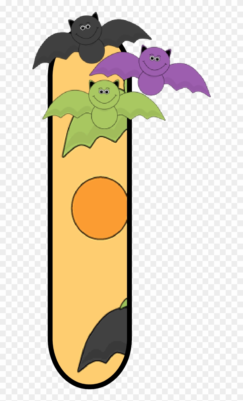 Ch B * * Alfabeto Murcielago De Kid Sparkz - Halloween Bats Clip Art ...