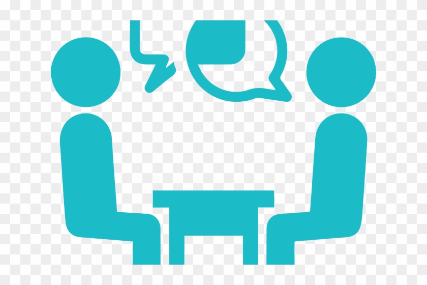 Interview Clipart Career Counseling - Face To Face Icon - Full Size PNG ...