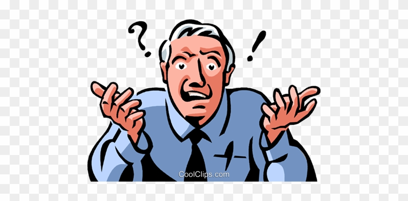 Frustration Royalty Free Vector Clip Art Illustration - Frustration ...