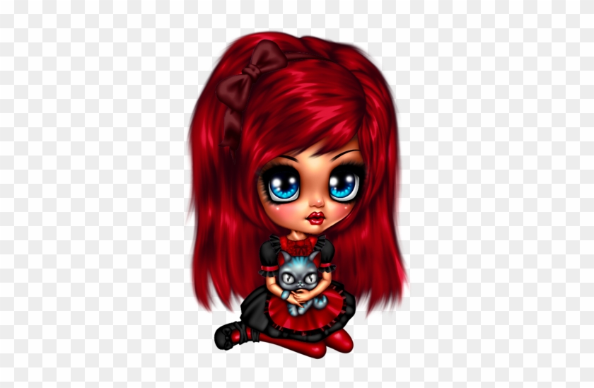 Halloween 1, Mishka, Cute Dolls, Clip Art, Gothic, - Illustration ...